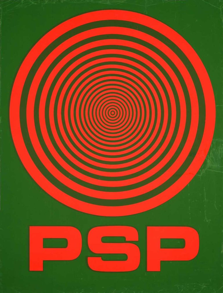 POSTER George Noordanus ‘PSP’ 1970 - CIRQ collection